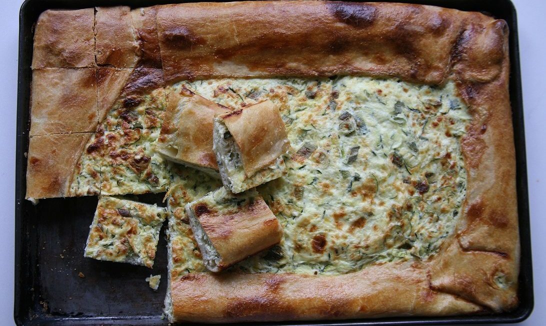 Rice and Zucchini Crostata - Lidia