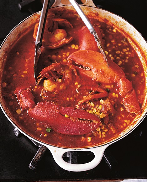 Lobster in Zesty Tomato Sauce - Lidia