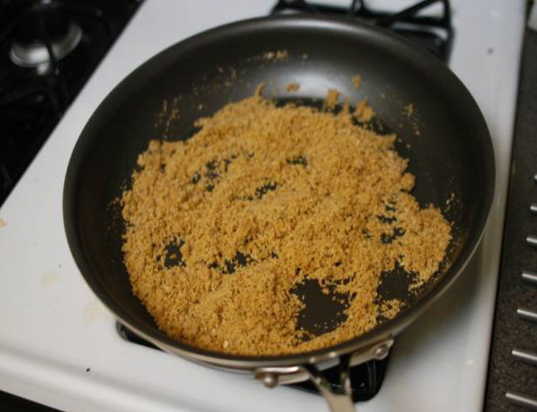Toasted Bread Crumb and Butter Sauce (a 5-minute sauce) - Lidia