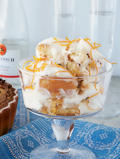 Italian Rum Cake - Lidia