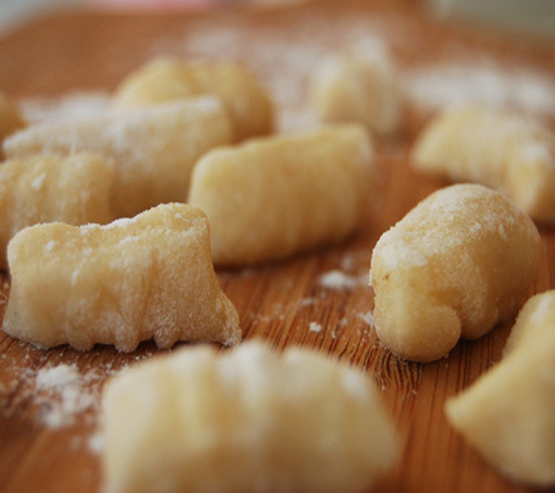 Gnocchi with Sage Sauce and Dry Ricotta - Lidia