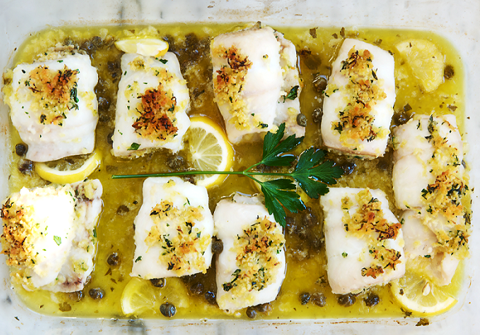 Baked Rollatini of Sole - Lidia
