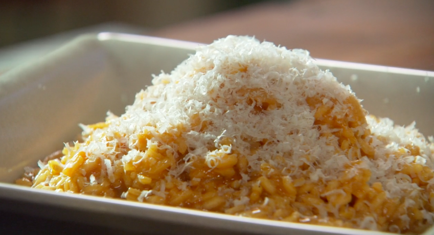 Creamy Risotto Milanese Style - Lidia