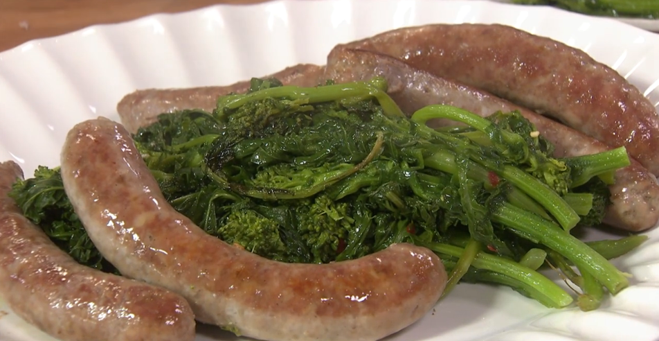 Broccoli Rabe and Sausage - Lidia