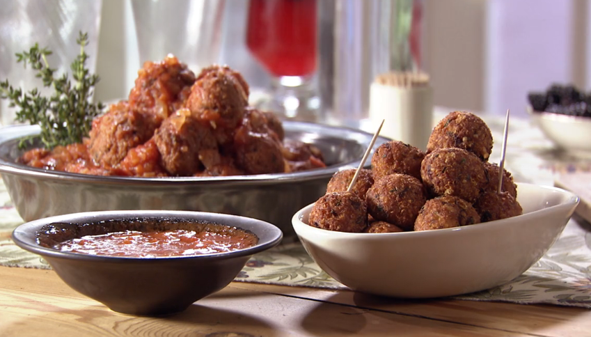 Meatless Pecorino Meatballs - Lidia