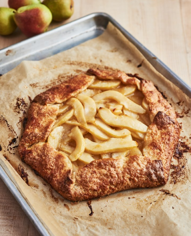 Rustic Pear Crostata - Lidia