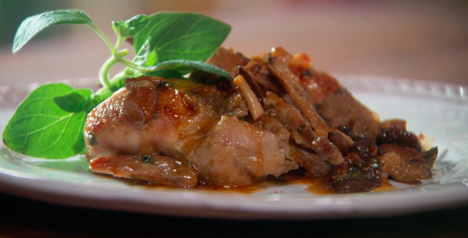 Quail Stuffed With Mushrooms and Sausage - Lidia