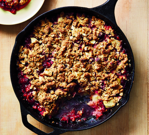 Apple Cranberry Crumble - Lidia