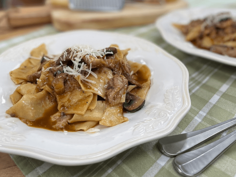 Fuzi with Chicken Ragù - Lidia