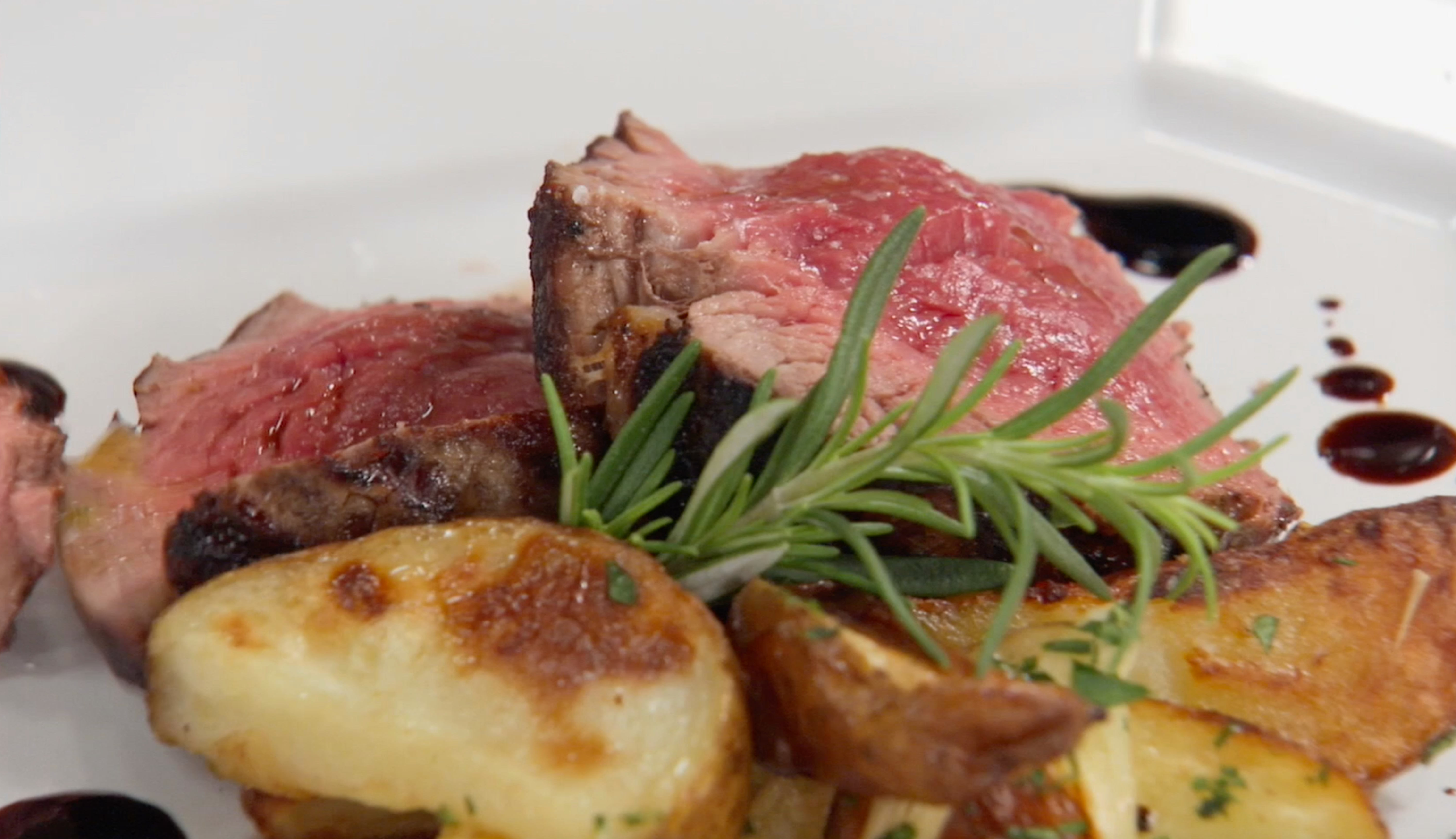 FILET MIGNON ITALIAN STYLE WITH BALSAMIC REDUCTION - Lidia